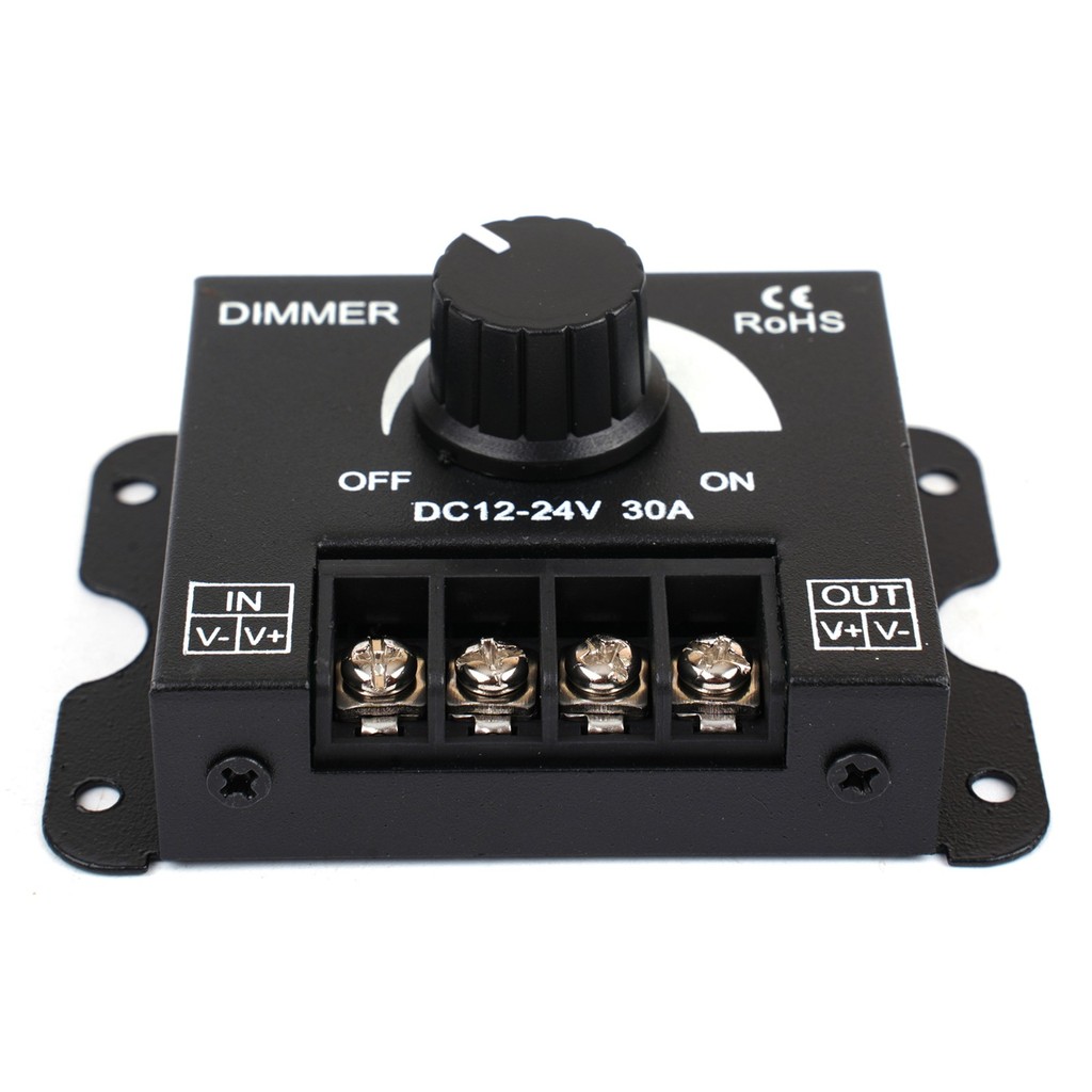 【DLIFE】LED Lighting Dimmer 30A Voltage Regulator DC-DC Power Supply ...