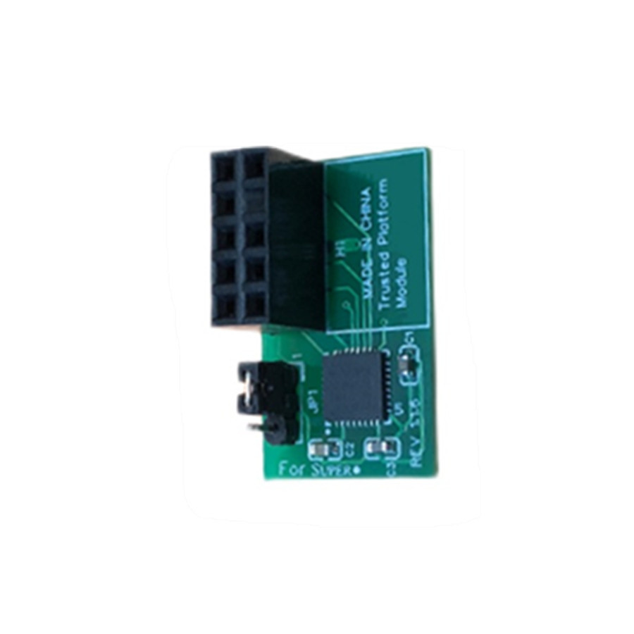 1 PC 10 Pin SPI TPM 2.0 Module Trusted Platform For SuperMicro AOM-TPM ...