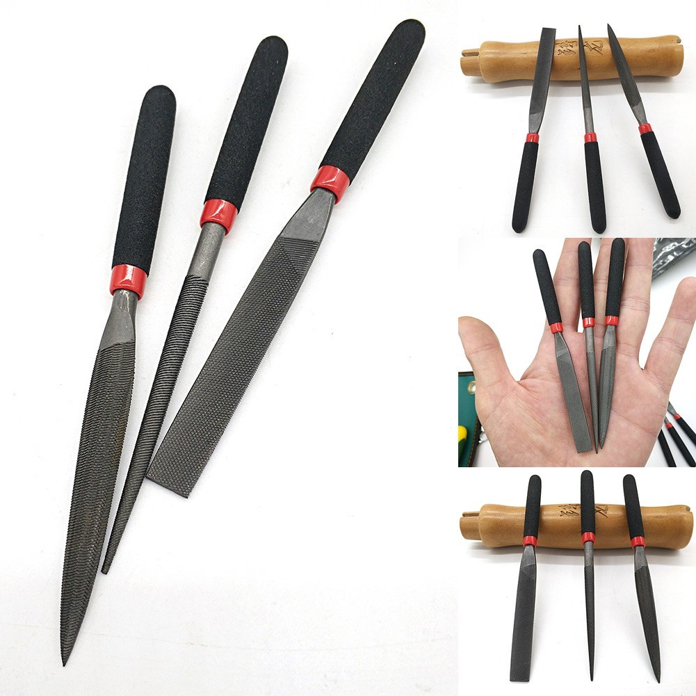 【DLIFE】Mini Steel Files Mini Needle File For Stone Glass Metal Carving ...