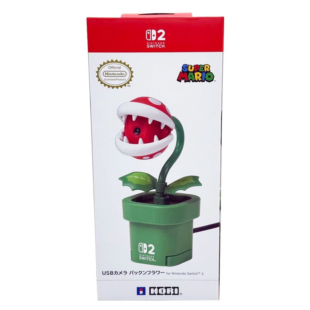 HORI Piranha Plant Camera (NSX-001) for Nintendo Switch 2 - USB-C, 480p ...