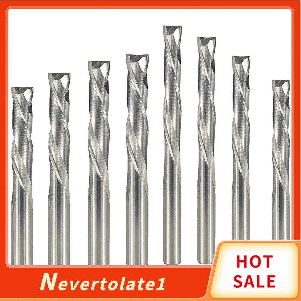[NTL1]Two Flute Compression Up/Down Cut Spiral Router Bit CNC Solid ...