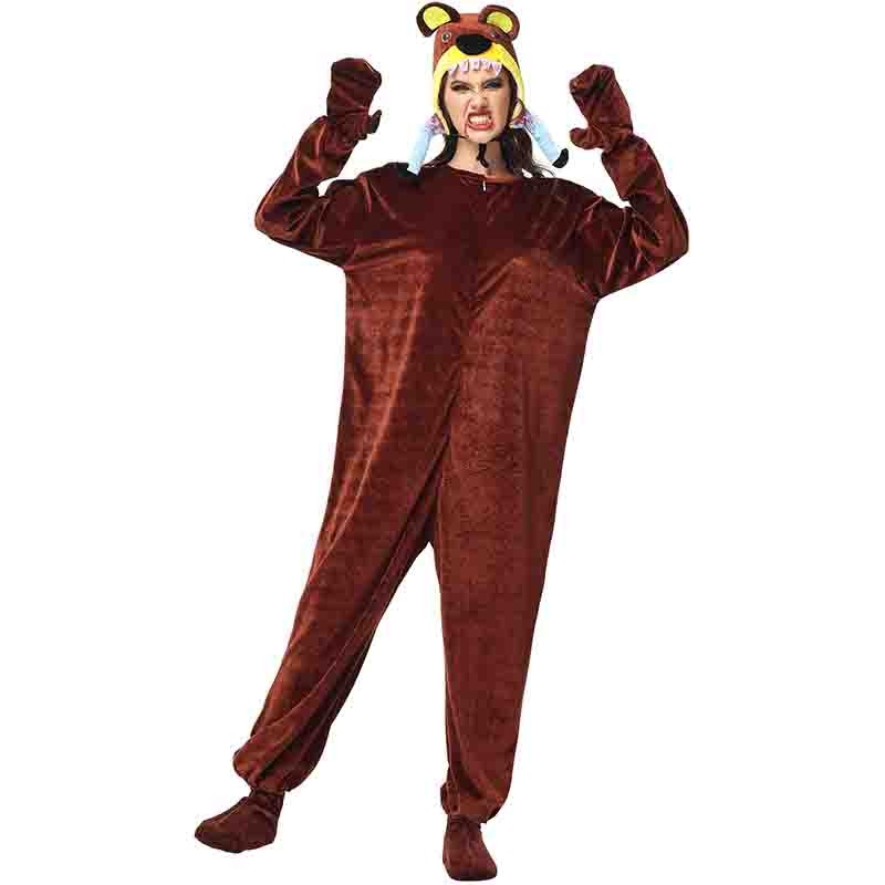 Halloween Costumes for Women Carnival Jumpsuit Animal Cannibal Bear ...