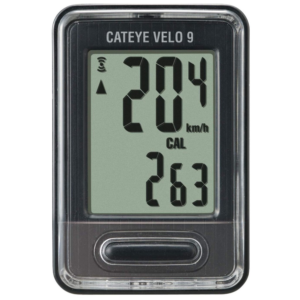 CAT EYE Cycle Computer VELO9 Black CC-VL820 Speedometer Bicycle (Direct ...