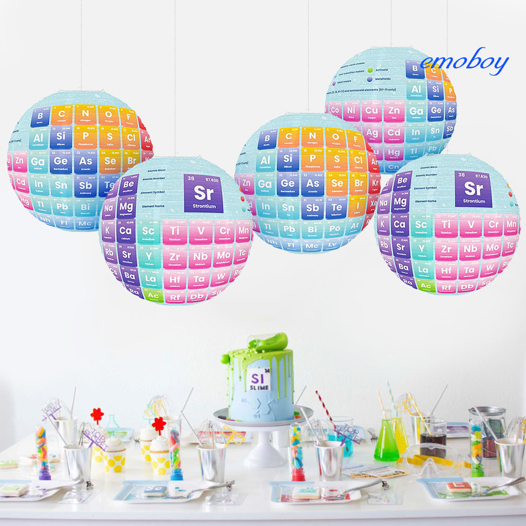 Emoboy Periodic Table of Elements Lantern Educational Science Theme ...