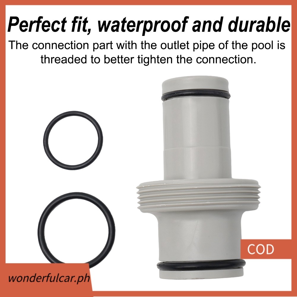 [COD] For Intex Split Hose Plunger Valve Pool Part 1.5in to 1.25in ...