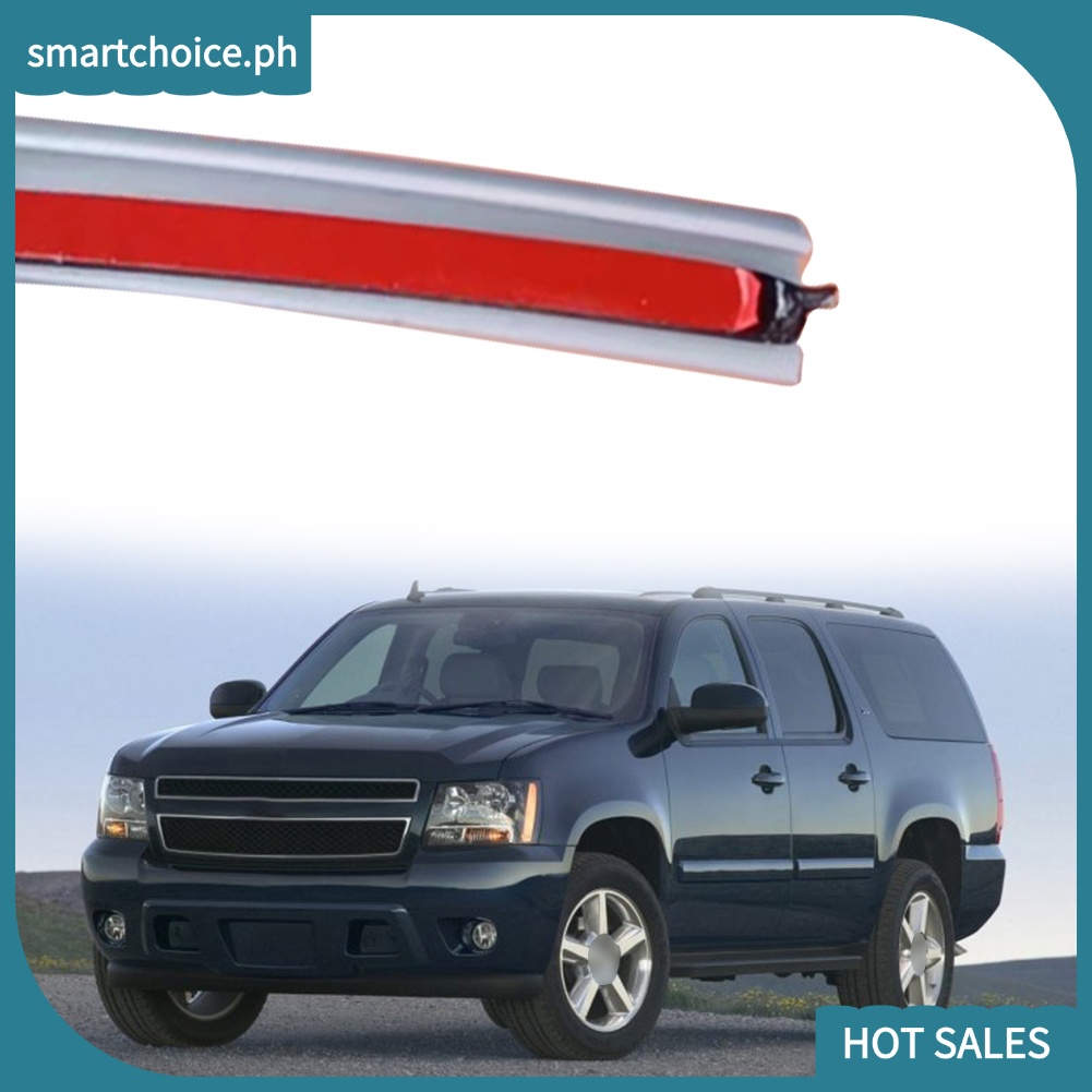 [SMT] 2M T-Type Rubber Sealing Strip Grey For Car Edge Trim Bumper Lip ...