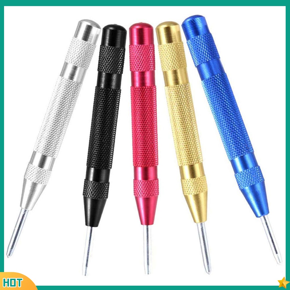 【KORE】 Automatic Center Pin Punch Spring Marking Holes Tool HSS Centre ...