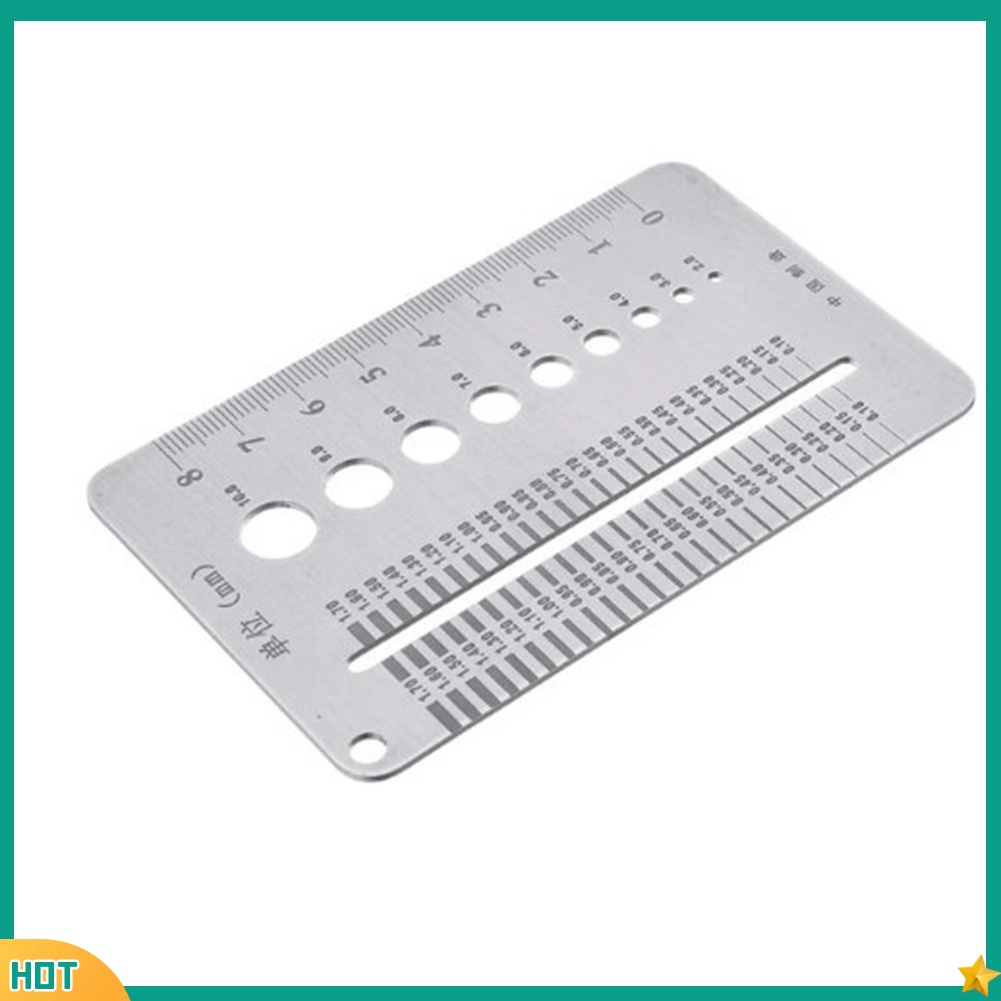 【KORE】 2-10mm Stainless Steel Bolt Screw Gauge Plate Screw Diameter ...