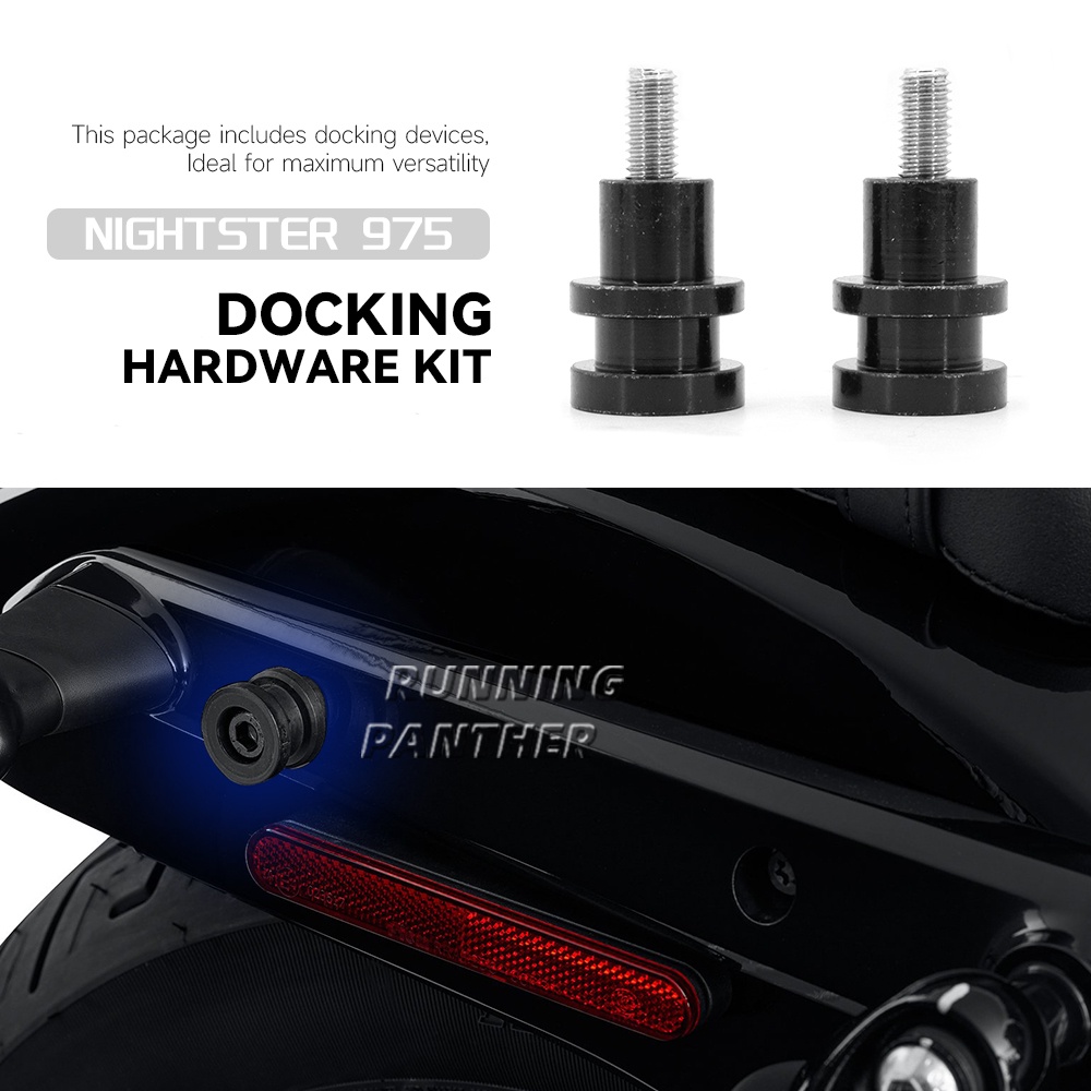 NEW Motorcycle Holdfast Sissybar Backrest Docking Hardware Kit FOR ...