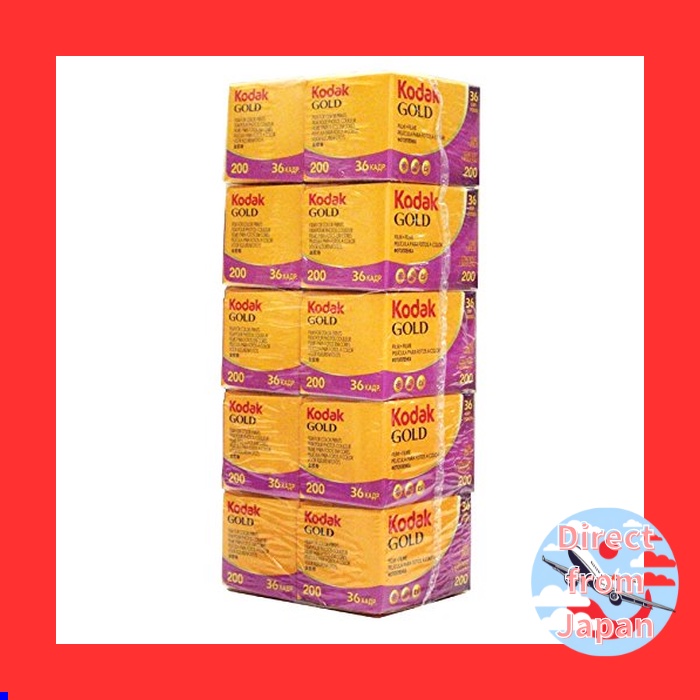 KODAK Color Negative Film GOLD 200-36EX 10-Pack [Direct from Japan ...