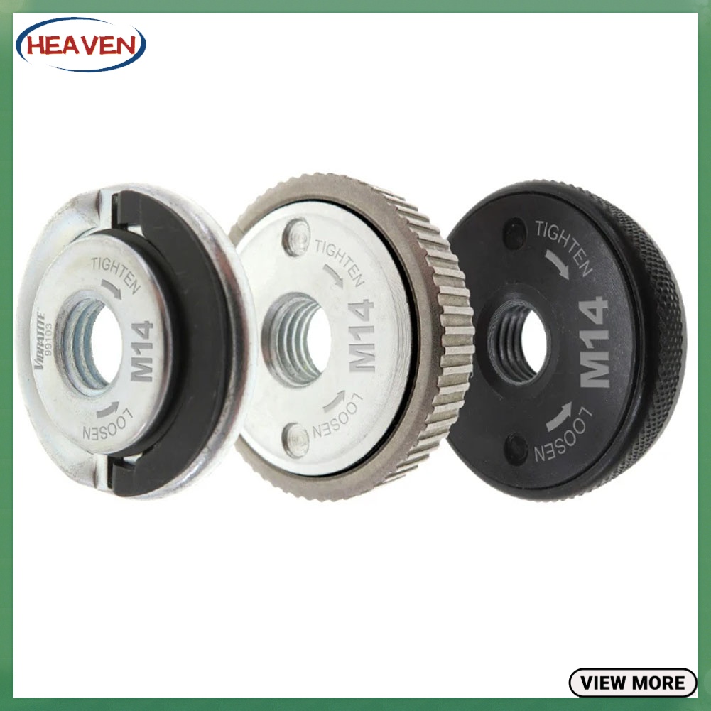 3pcs for M14 Angle Grinder Locking Nut Pressing Plate Flange Nut Power ...