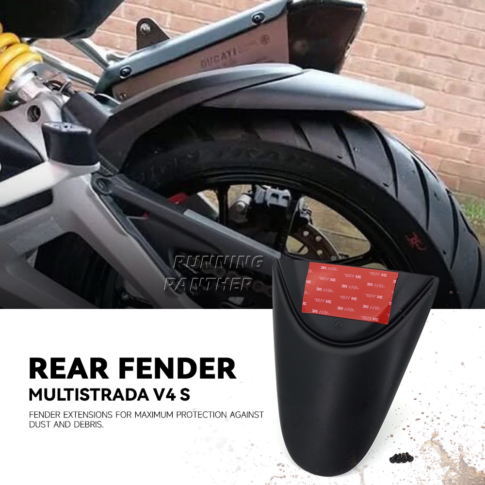 2021 New Motorcycle Rear Hugger Alternative FOR Ducati Multistrada V4 S ...