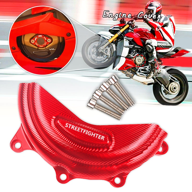 Left Engine Stator Cover Motorcycle Engine Decoration Cover Alternator ...