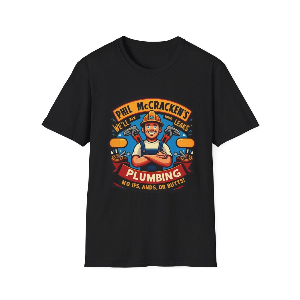 Phil Mccracken’S Plumbing T-Shirt – Plumbing With A Punchline | Shopee ...