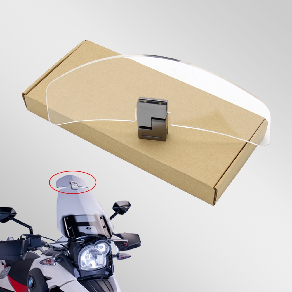 Airflow Adjustable Windscreen Wind Deflector Universal Motorcycle ...