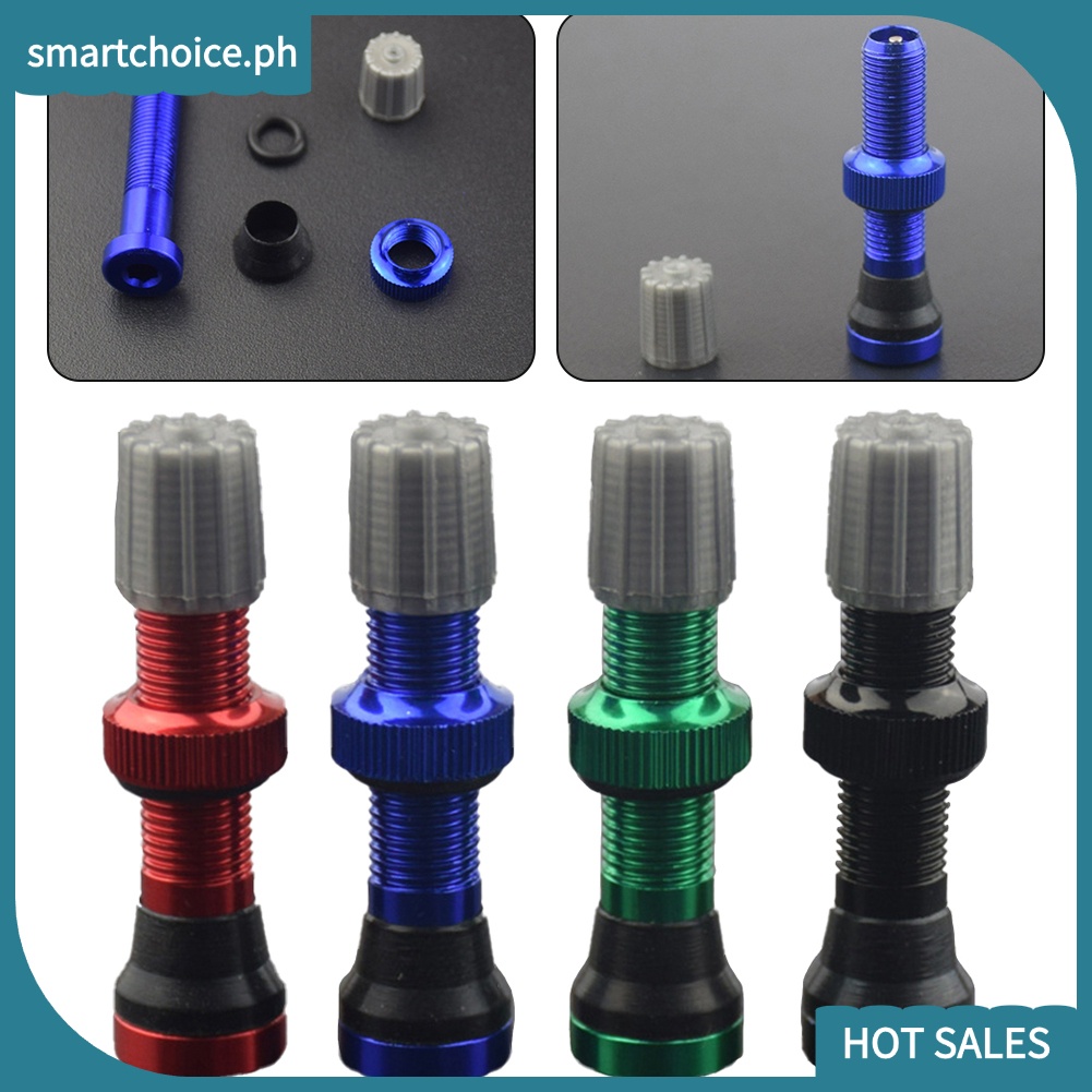 [SMT] MTB Bicycle Tubeless Valve Bike Rim Wheel Tire Tyre for-Schrader ...