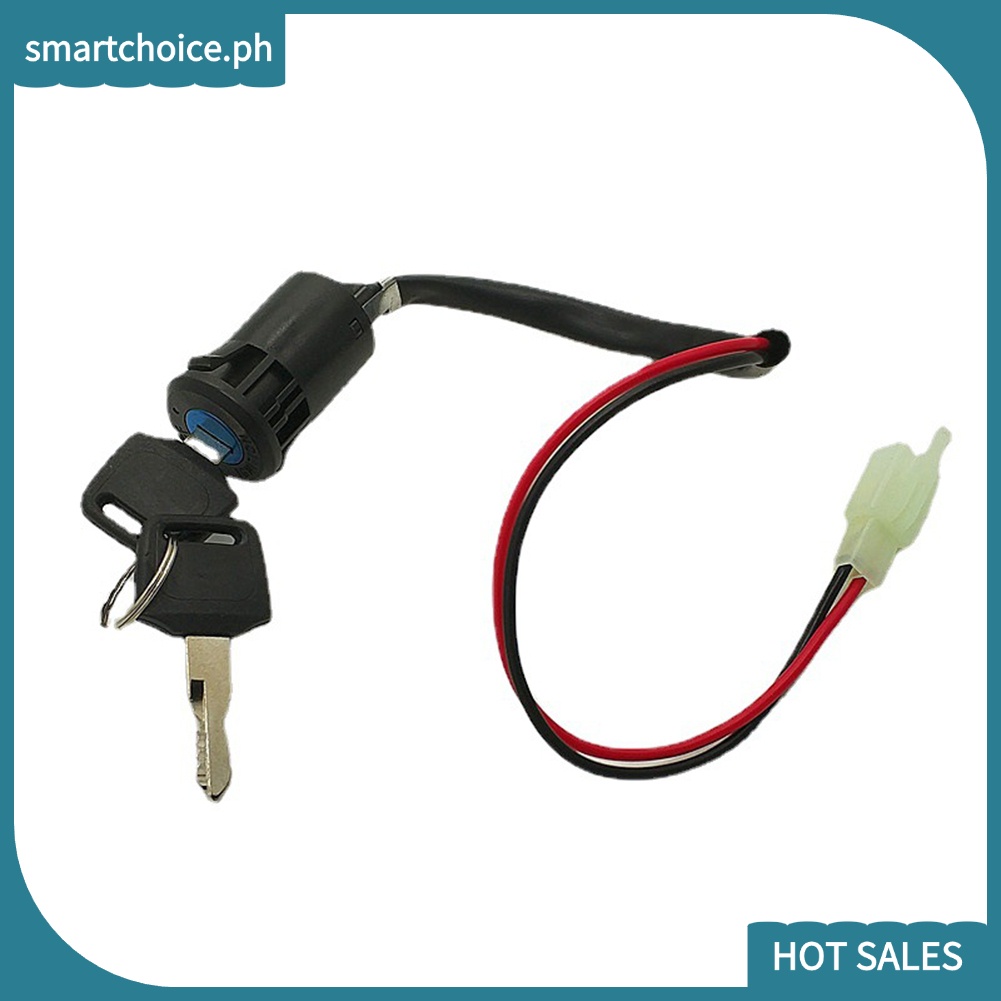 [SMT] Ignition Key Barrel Switch 2 Wire Position For Electric Scooter E ...