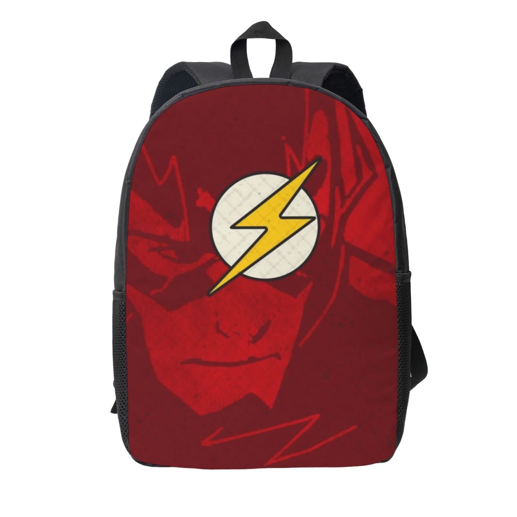 The Flash Backpack Printing School Student Bag 17 Inch For Man/Kid/Girl ...