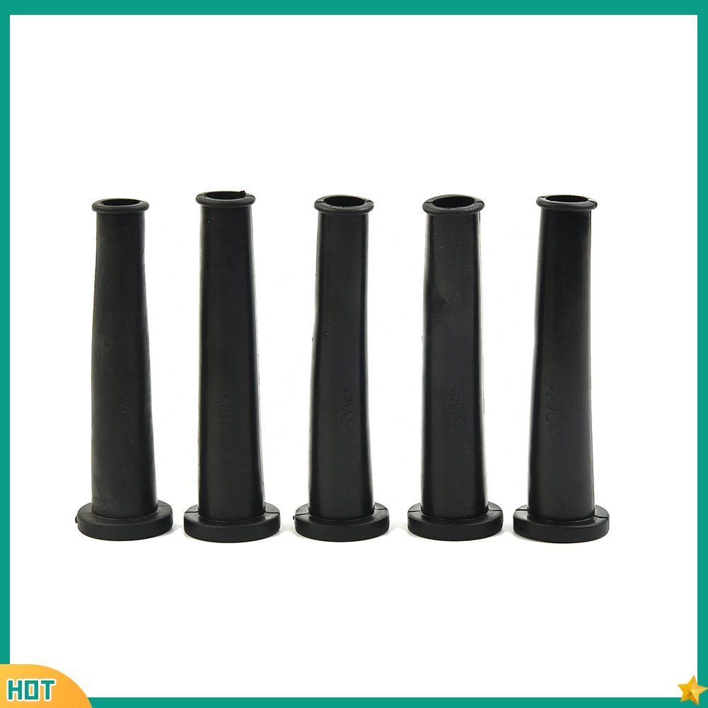 【smelling】 Black Rubber Wire Protector Cable Sleeve Power Cord ...