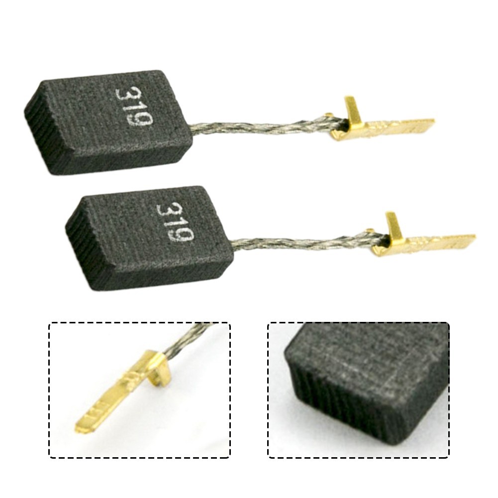 Carbon Brushes for W9-100 W9-125 Angle Grinder Replacement Parts 5×10× ...