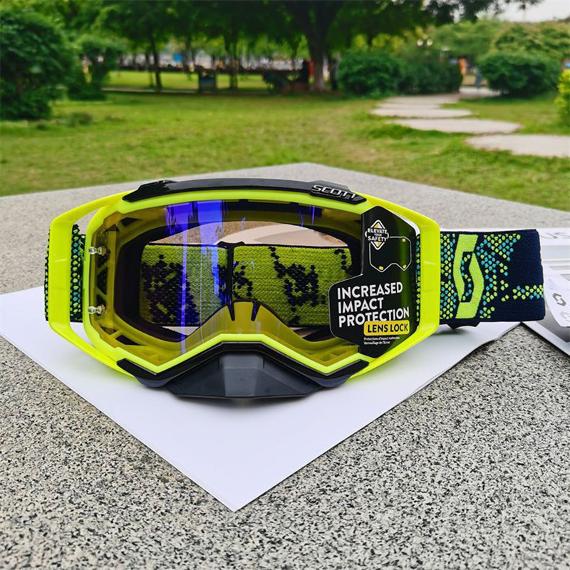 SCOTT Motocross Goggles UV400 Motorcycle Glasses MTB Helmet Goggle Men ...