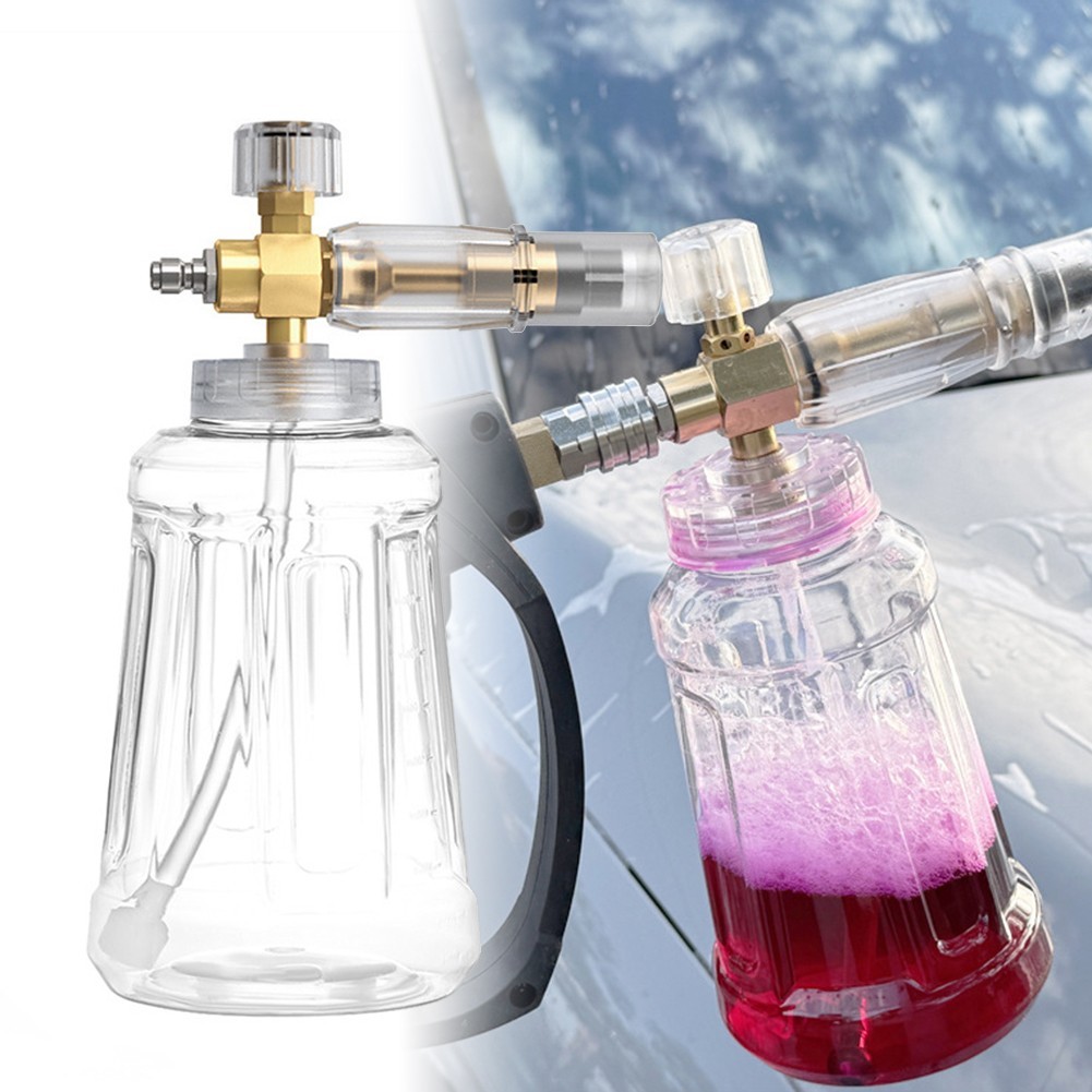 Transparent PA Pot 1000ML Car Wash Foam Pot Foam Watering Can ...