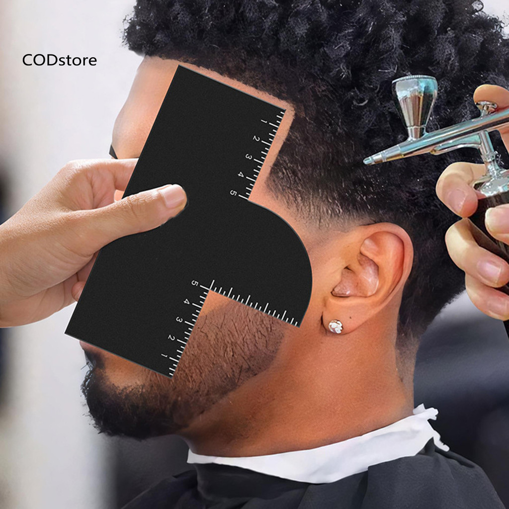 1/2Pcs Men Hair Styling Template Color Enhancement Barber Card with ...
