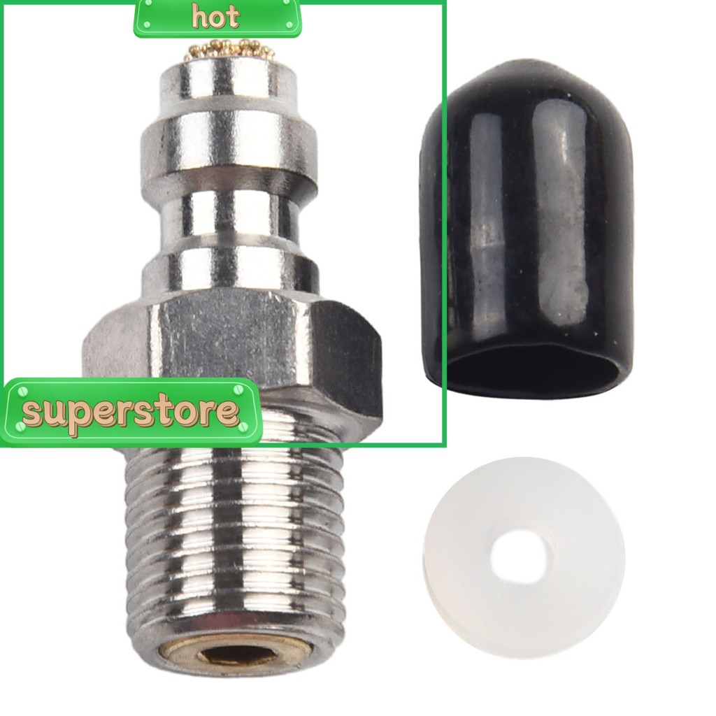 SUPER| 1PCS 8mm Quick Connect Check Valve PCP Filling Joint With Filter ...