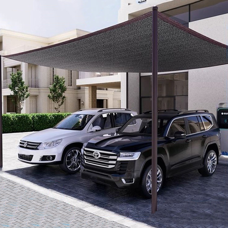 Black Shade Net Privacy - Fence Cloth Garden UV Protection | Shopee ...