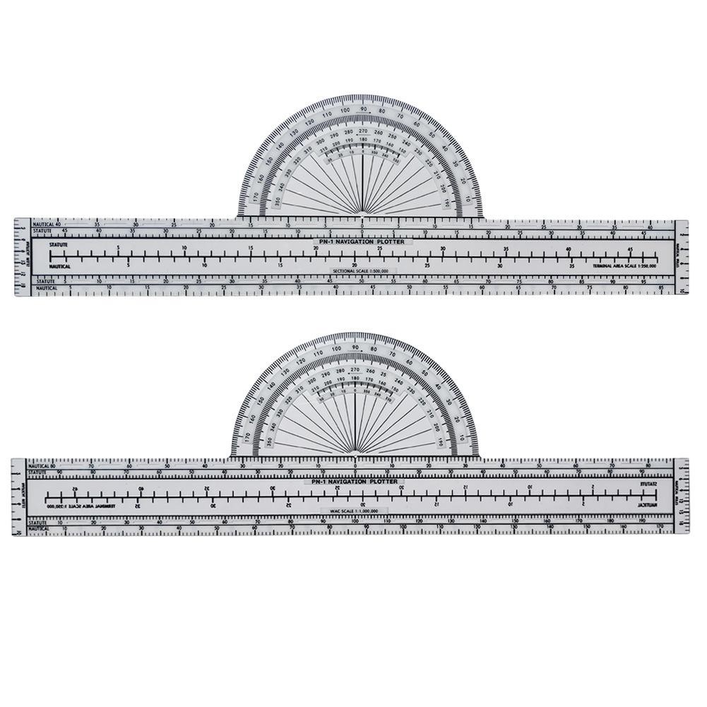 COOCOB. Ready Stock Aviation Navigation Plotter Fixed grid plotter for ...