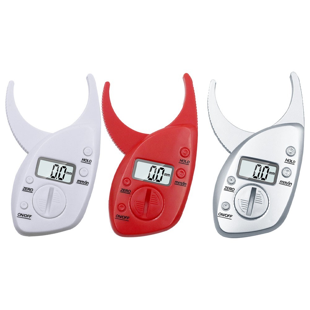 [ROSOD0806] Body Fat Caliper with LCD Screen Handheld Measurement Tool ...