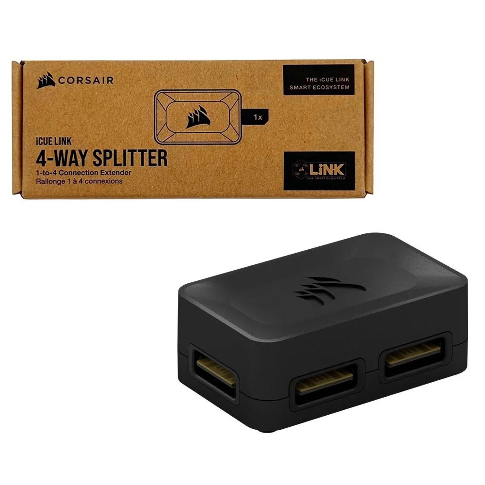 Corsair iCUE LINK 4-Way Signal Splitter, CX-9070015-WW | Shopee Philippines
