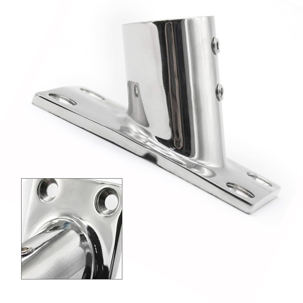 316 Marine Square Bottom Pipe Seat 60 Degree Pipe Seat Awning Handrail ...