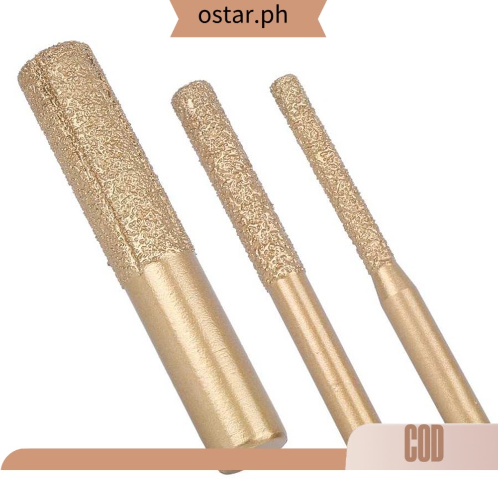 [COD] Brazed Diamond Router Bit Straight Shank Engraving Machine Tool ...