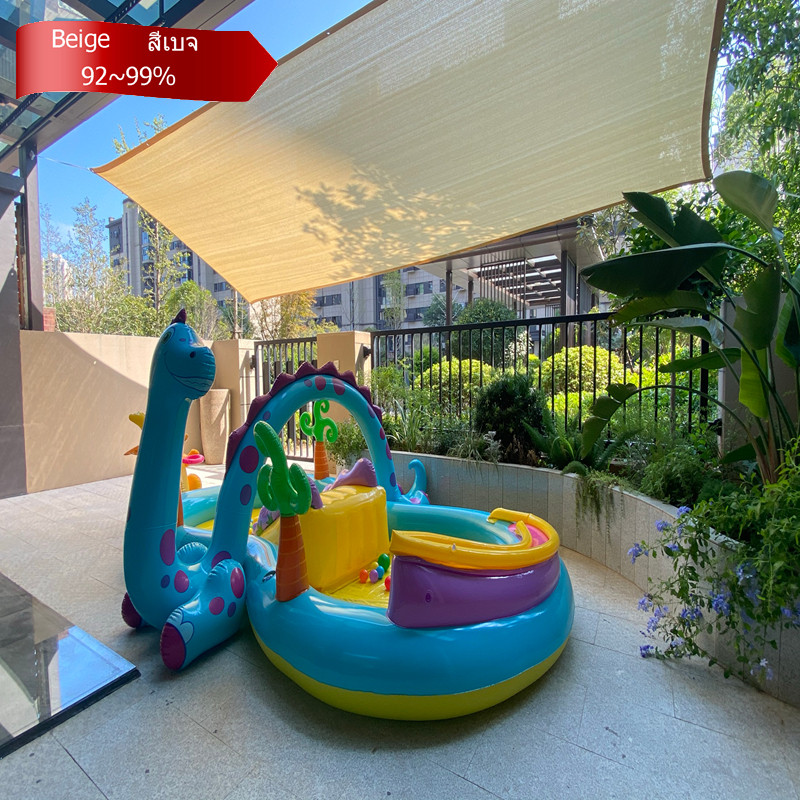 Garden Privacy Thick Beige Shade Cloth Fence Sun Protection | Shopee ...