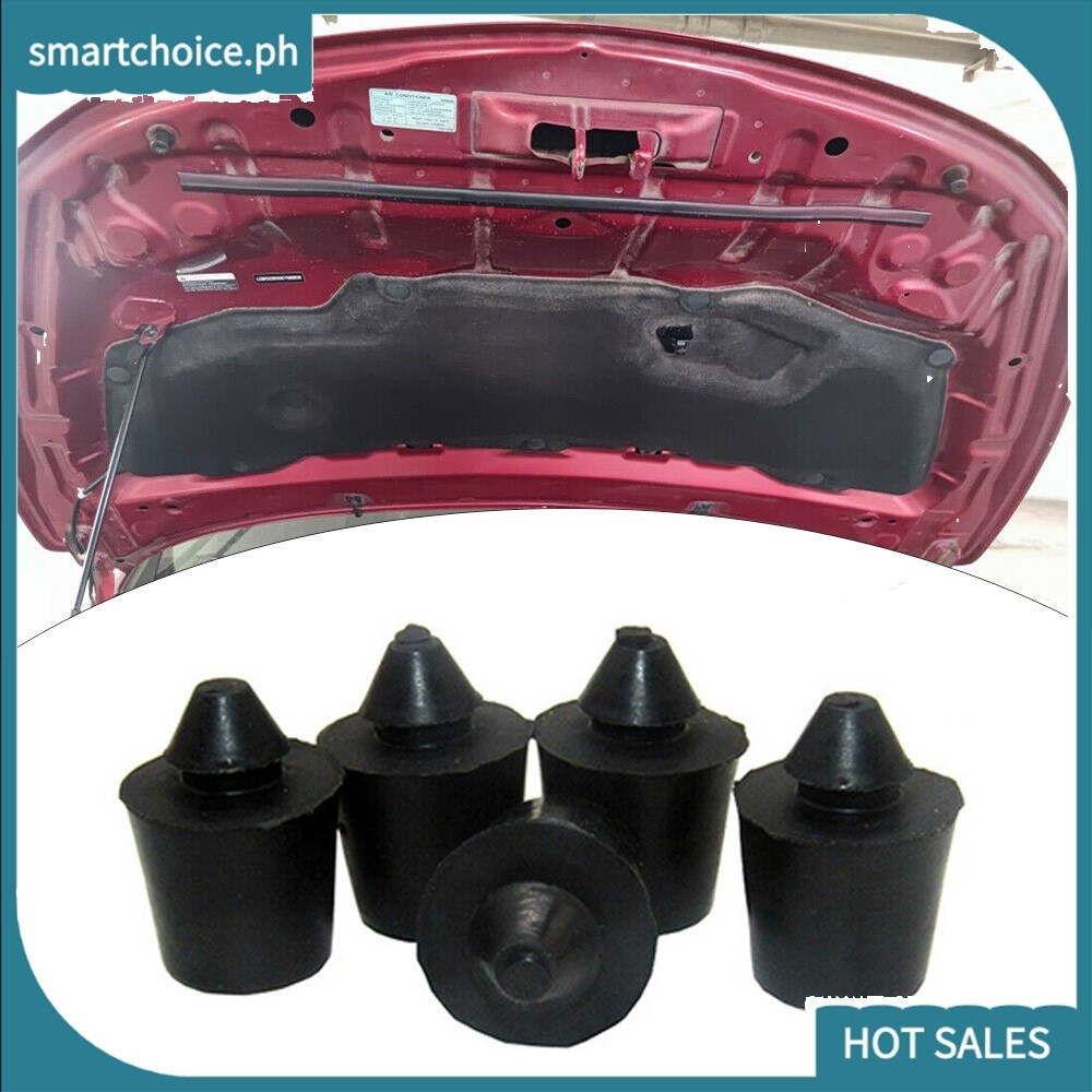 【stc】 5pcs Car Bumper Hood Bonnet Pad Rubber Buffer for Nissan | Shopee ...