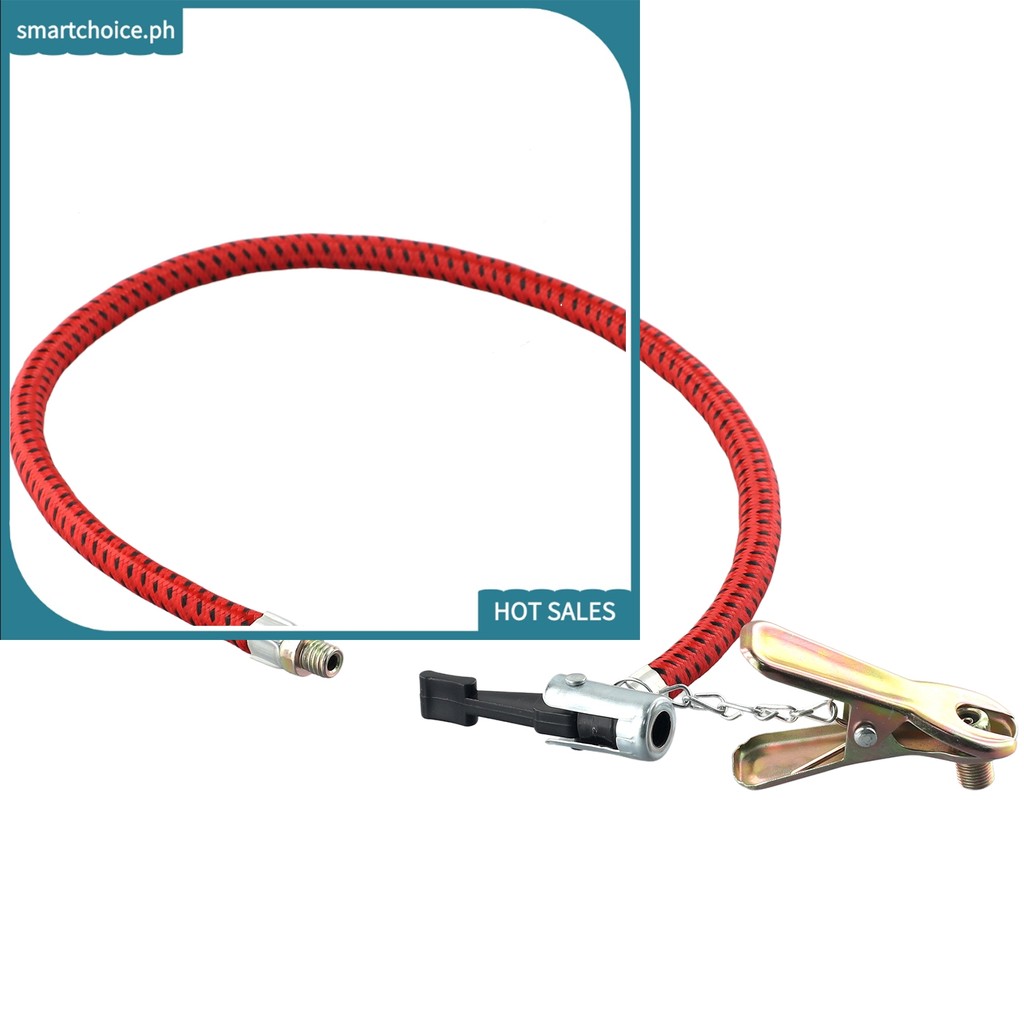【stc】 Bike Bicycle Inflator Hose Motorcycle Air Pump Tube With Clip UK ...
