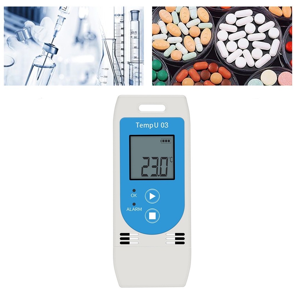 [BEST-PH] USB Temperature and Humidity Data Logger Reusable for RH ...