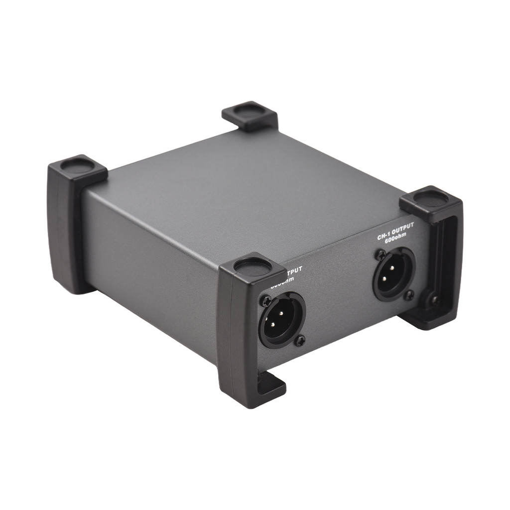 2 Channels Passive DI-Box Unit Hum Eliminator 1/4'' instrument Direct ...