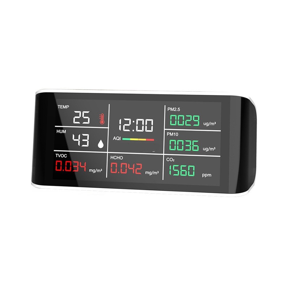 【HYST HOT】9-In1 Air Quality Sensor Carbon dioxide PM2.5 Meter ...