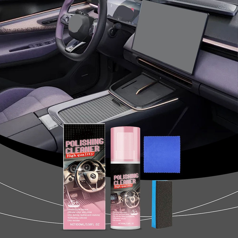 dreamlifeshop⚡Car Polish Cleaner Cleans Removes Stain Brightens Rubber ...