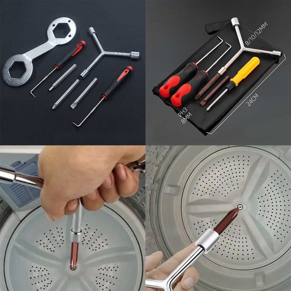 Ready Stock Washing Machine Impeller Disassembly Tool Cleaning Inner ...