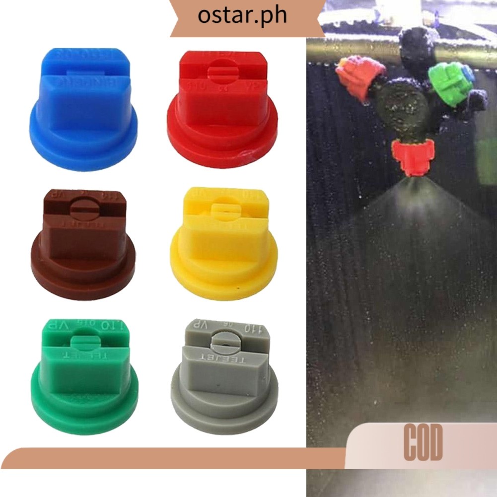 [COD] 10xFan Nozzle Spraying Tips Atomizing Nozzle for Knapsack Sprayer ...