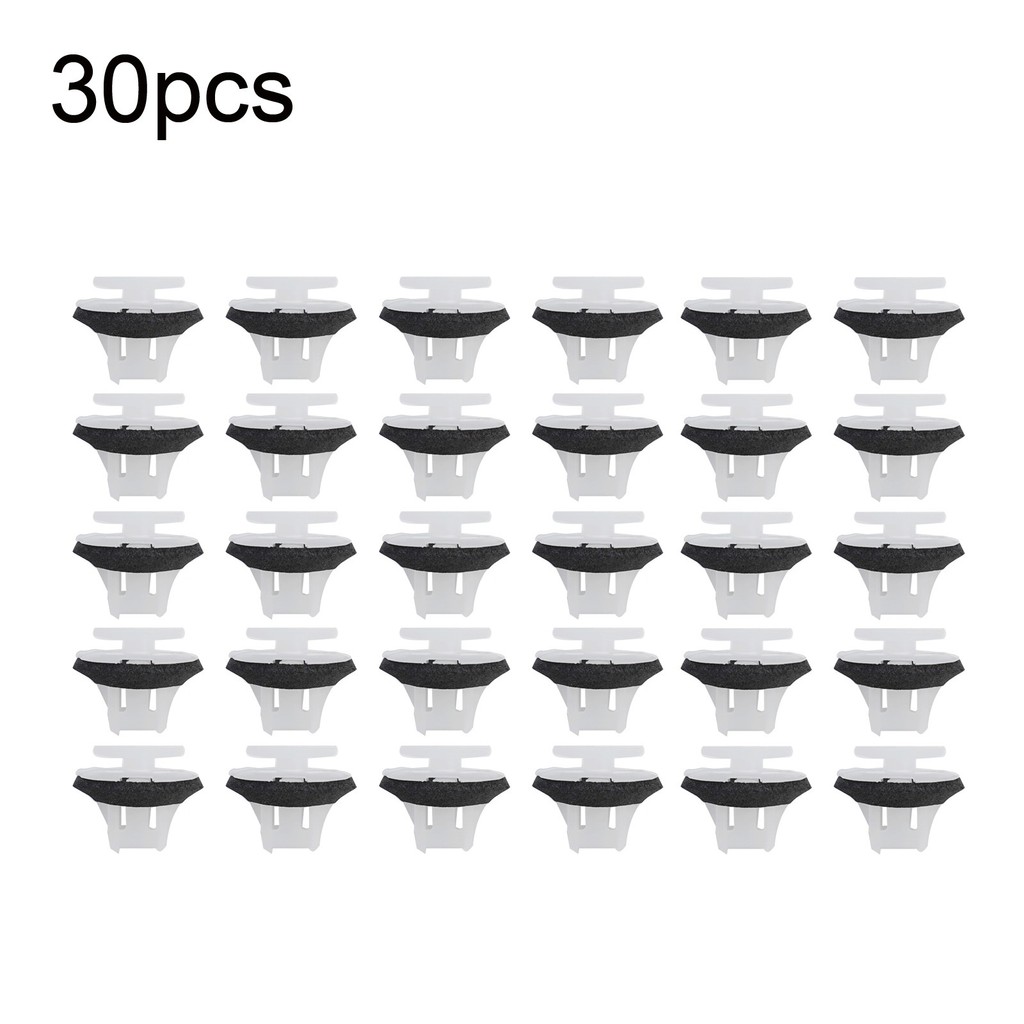 30Pcs Front Mudguard Flare Wheel Arch Molding Clips Retainer Clips For ...