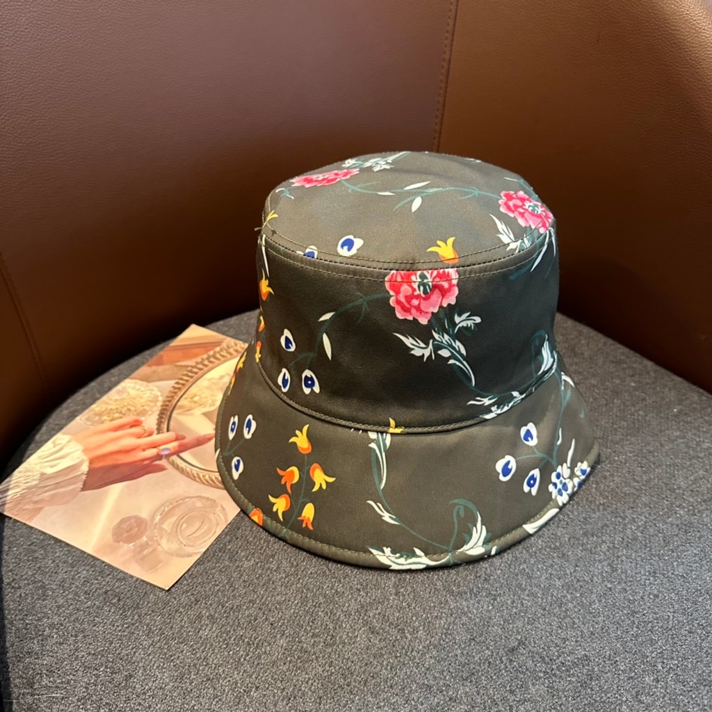 Classic Old Flower Double-Sided Bucket Hat | Shopee Philippines