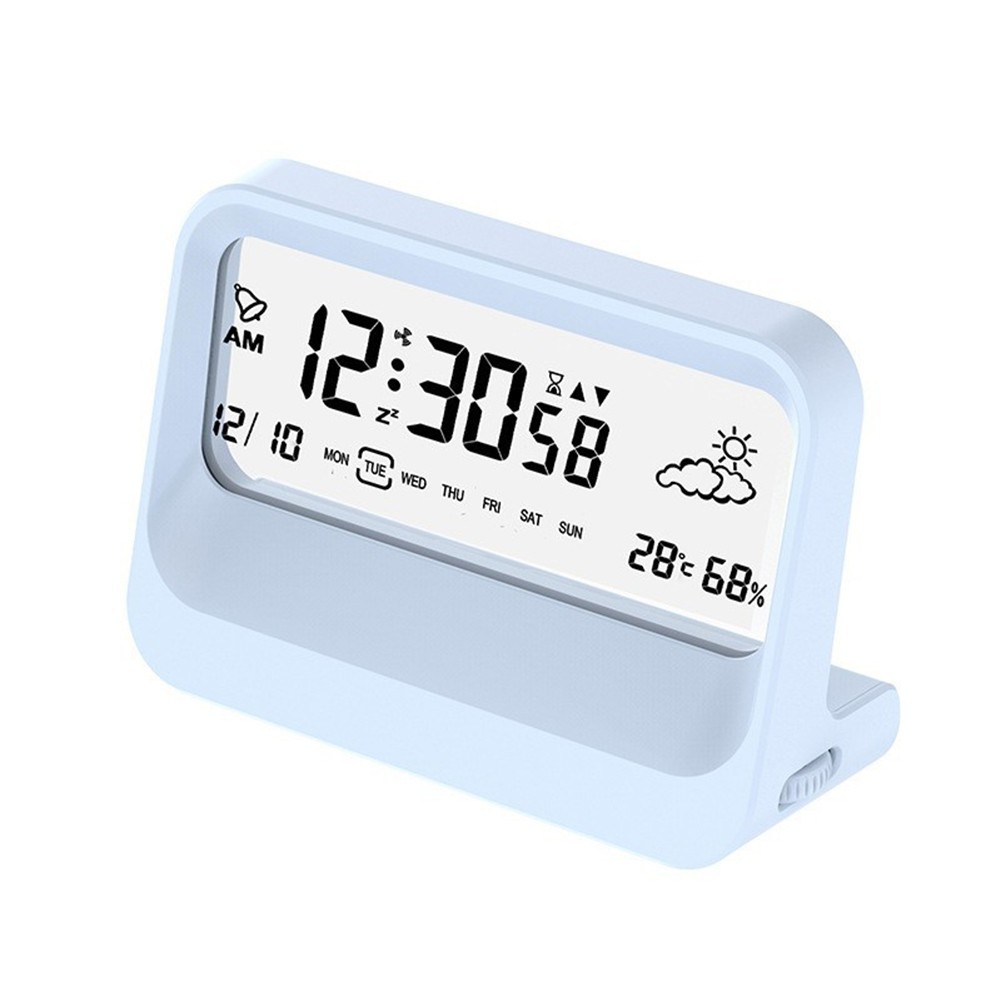 Digital Alarm Clock Bedside with AlarmsTime Date Temperature Display ...