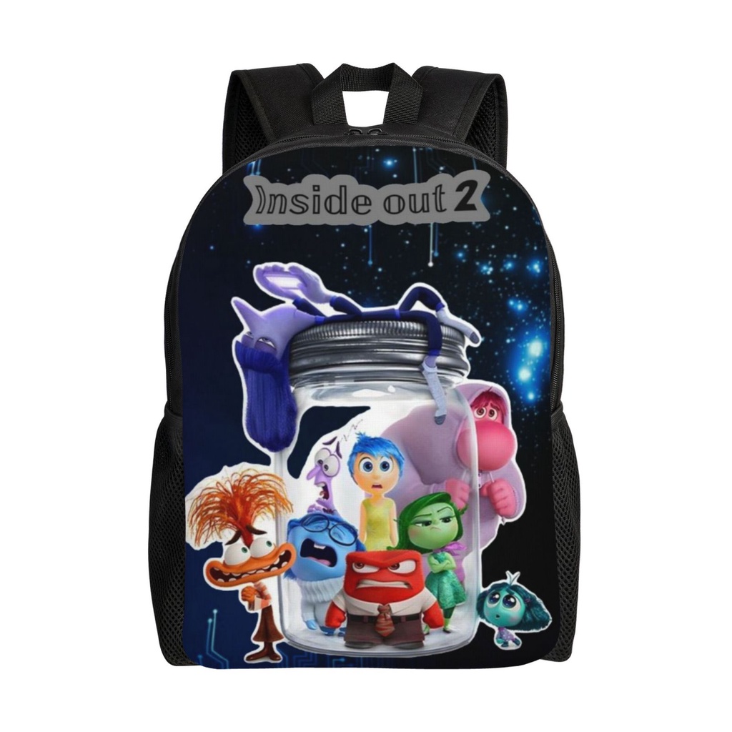 Inside Out 2 Backpack for Men 17 inch Travel Casual Laptop Backpack ...