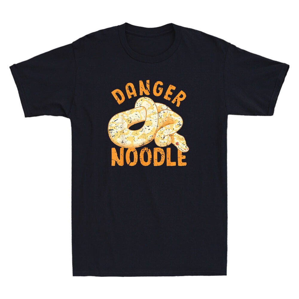Danger Noodle Snake Funny Snakes Meme Snek Ball Python Vintage Men'S T-Shirt Tee | Shopee ...