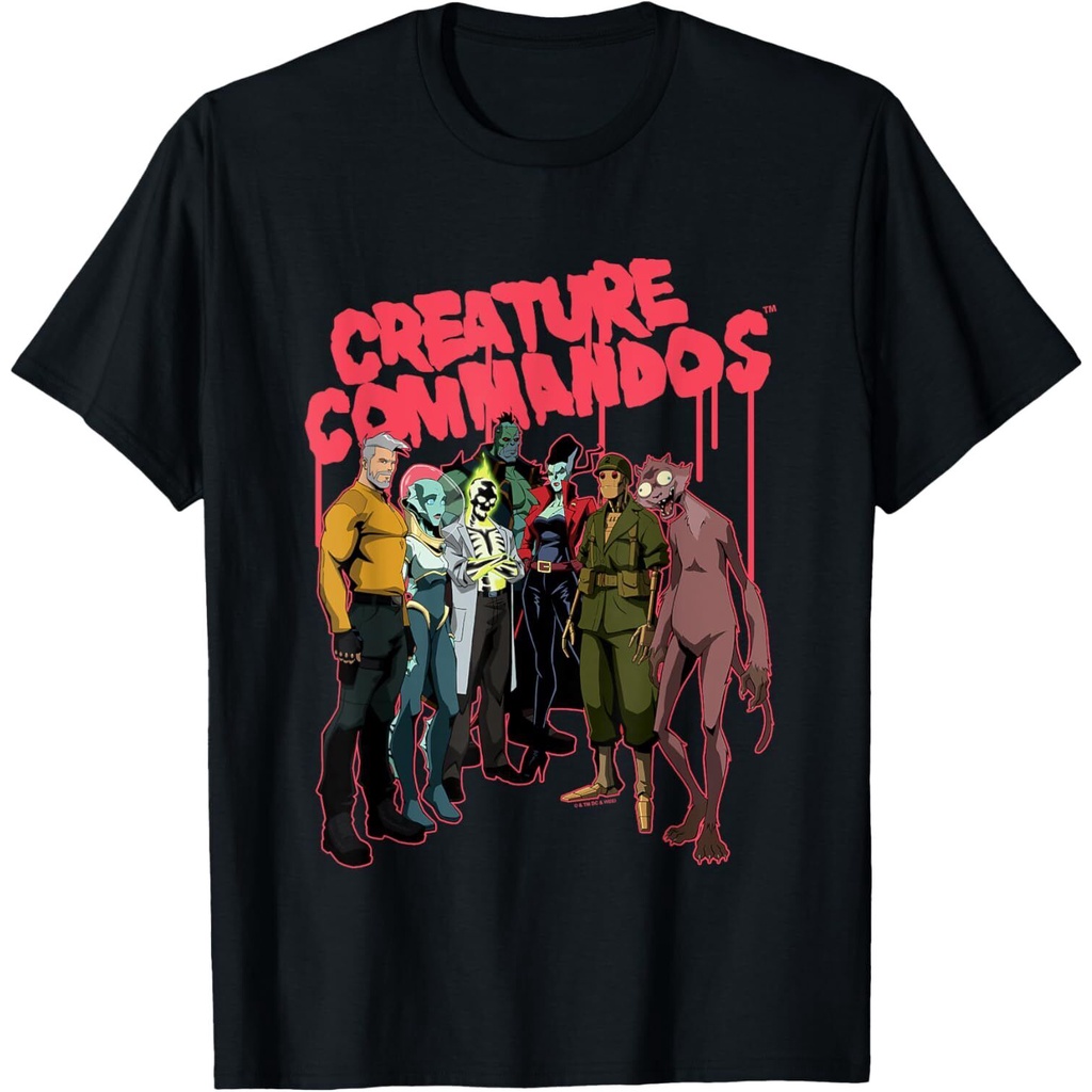 Creature Commandos Task Force M Group Shot T-Shirt | Shopee Philippines