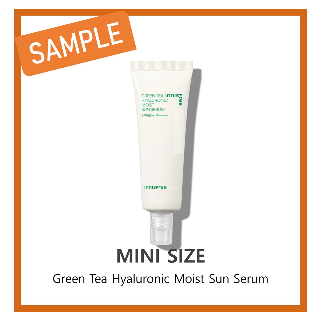 [SAMPLE] Innisfree Green Tea Hyaluronic Moist Sun Serum SPF50+ PA ...